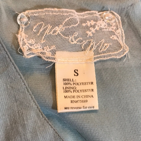 Nick & Mo | Dresses | Likenew Nickmo Robins Egg Pastel Blue Lace Dress ...